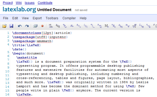 Use Google Docs as LaTeX editor
